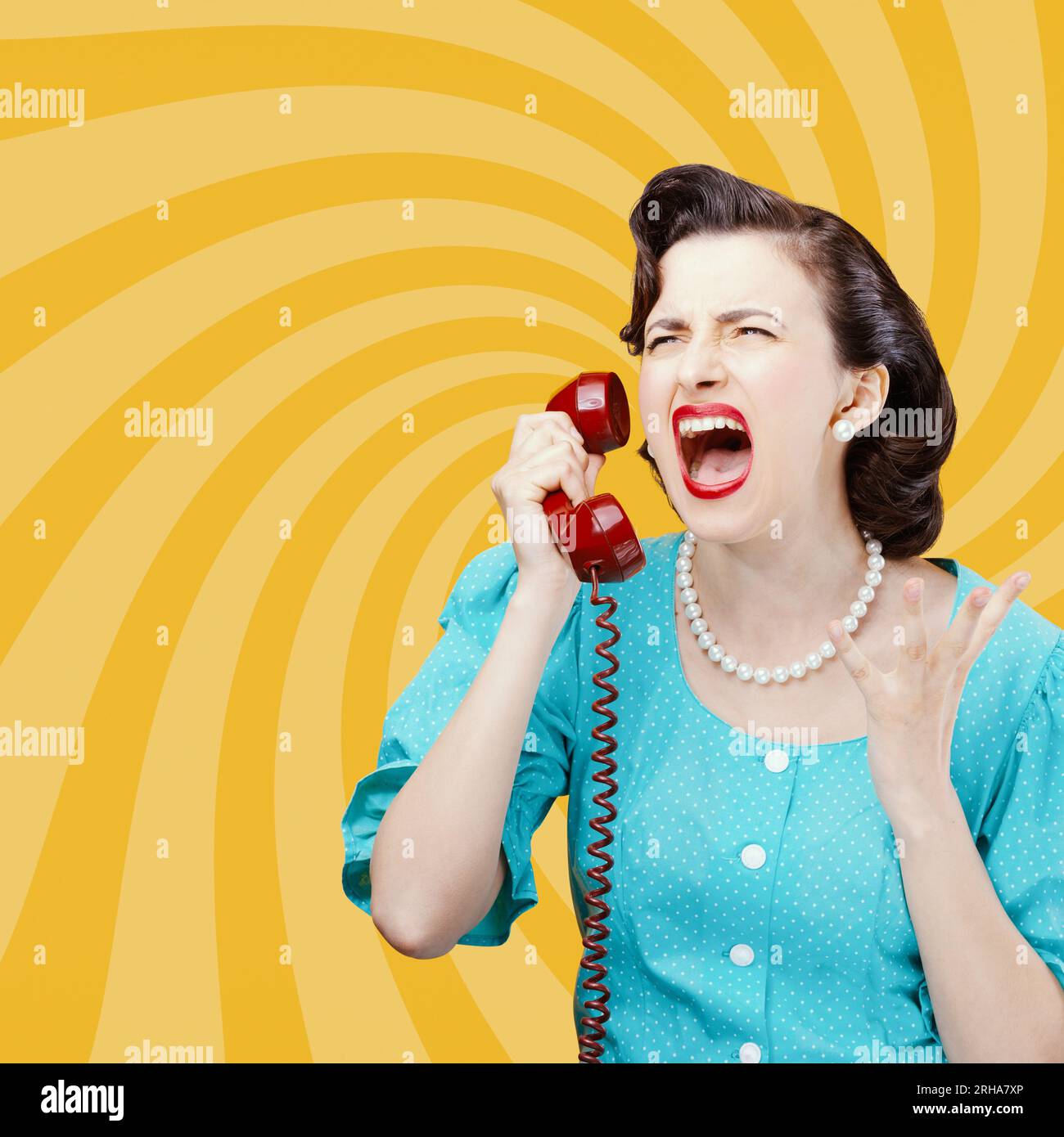 1950s character portrait woman hi-res stock photography and images - Alamy