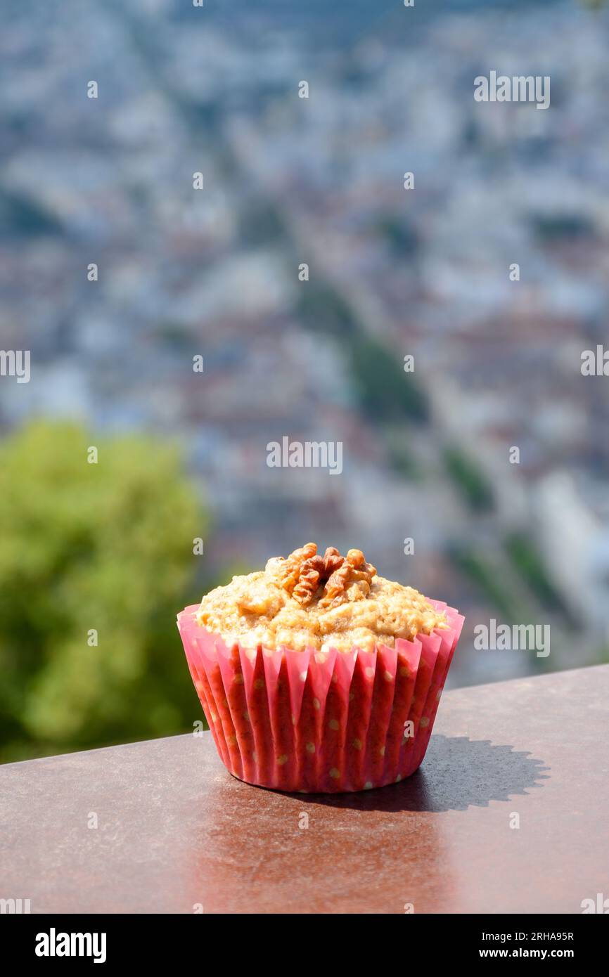 Gateau Grenoblois, French Walnut Coffee Cake, specialty from Grenoble ...