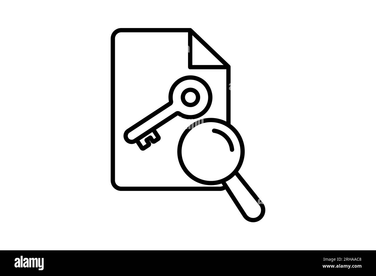 Corona app line icon Stock Vector Images - Alamy