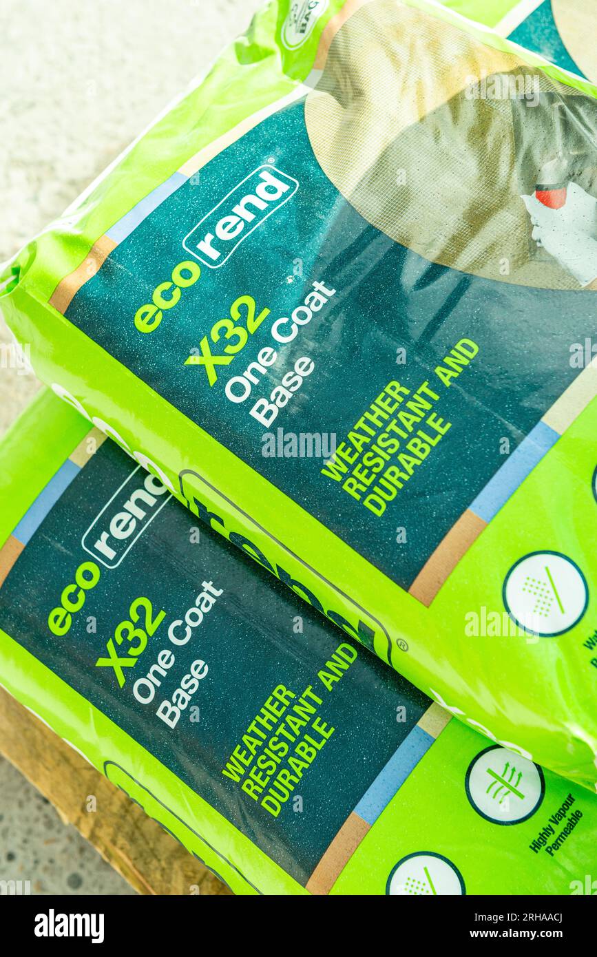 Bag of Eco Rend x32 One Base Coat Stock Photo - Alamy