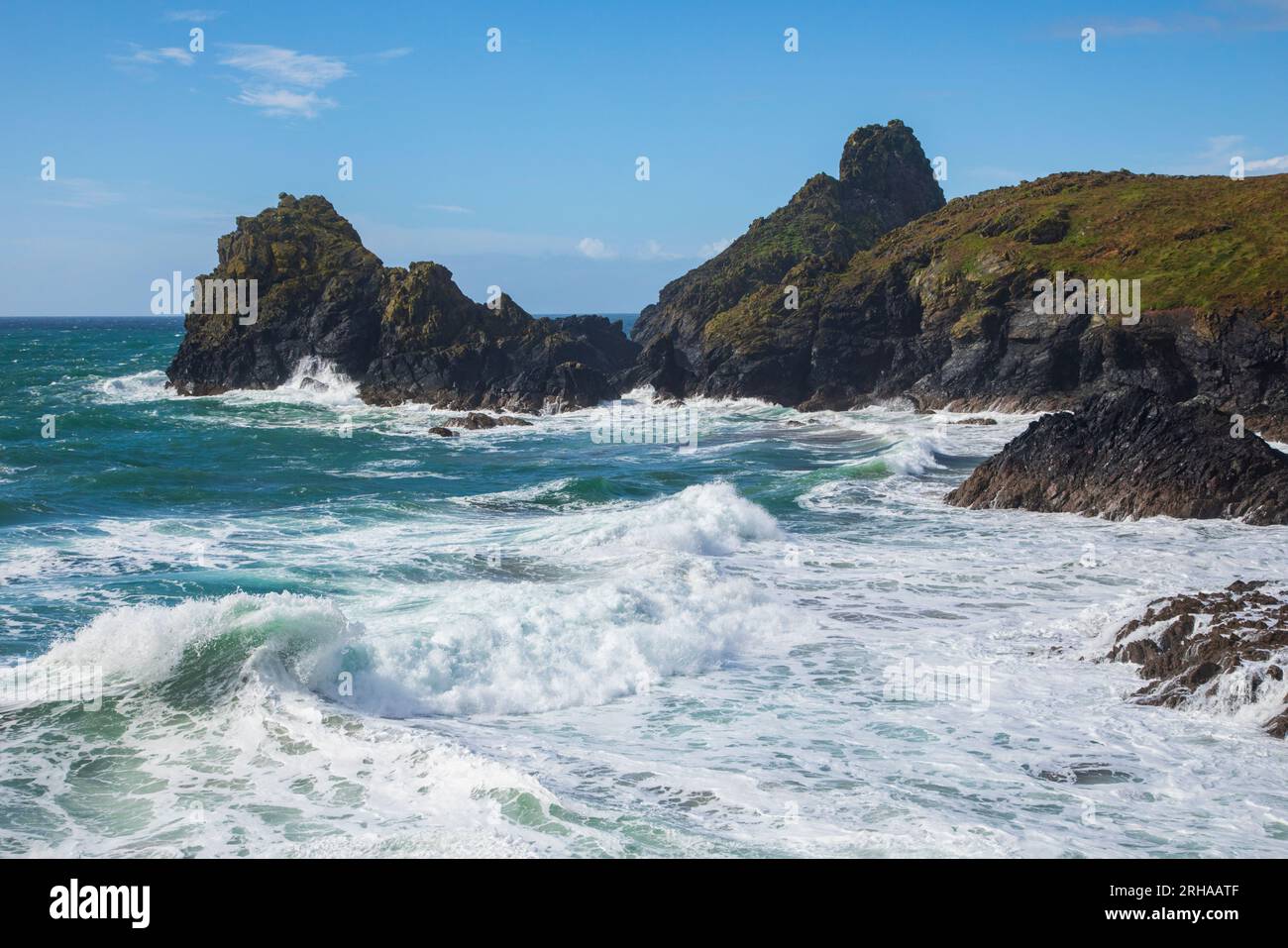 Kynance Cove Cornwall Stock Photo - Alamy