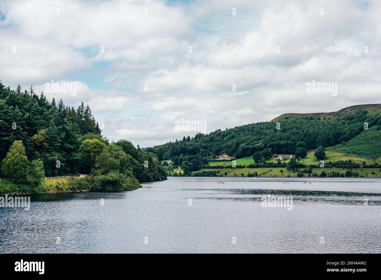Ladybower Reservoir during summer Stock Photo - Alamy