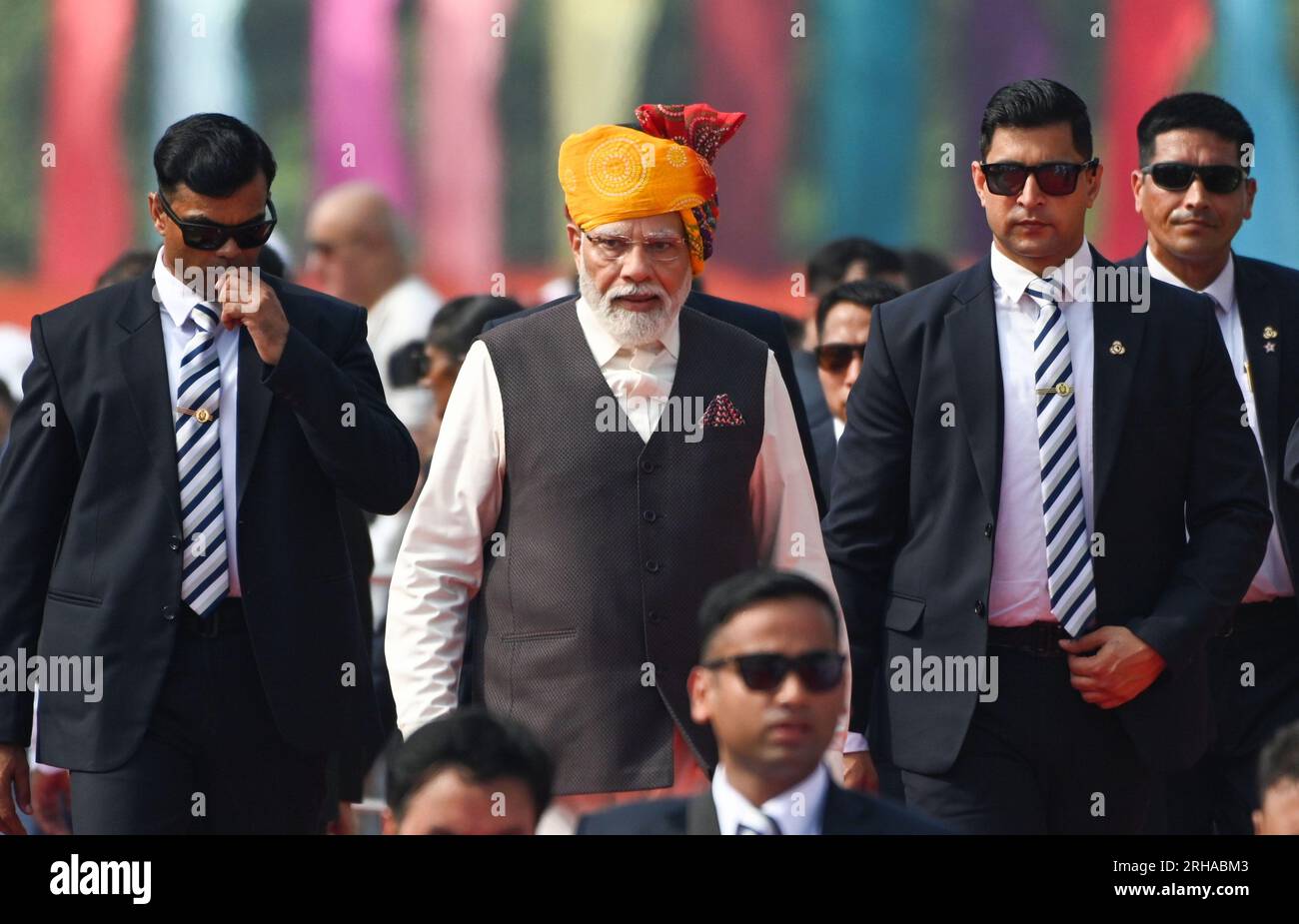 NEW DELHI, INDIA - AUGUST 15: Prime Minister Narendra Modi Meeting with ...