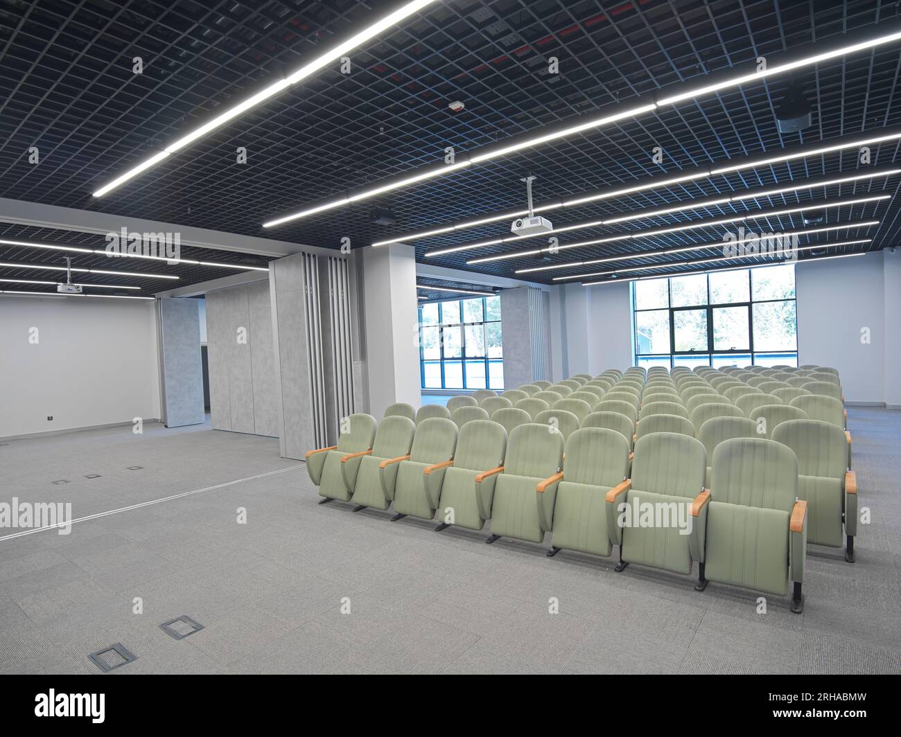 empty hall. photoshoot of the interior of a corporate building ...