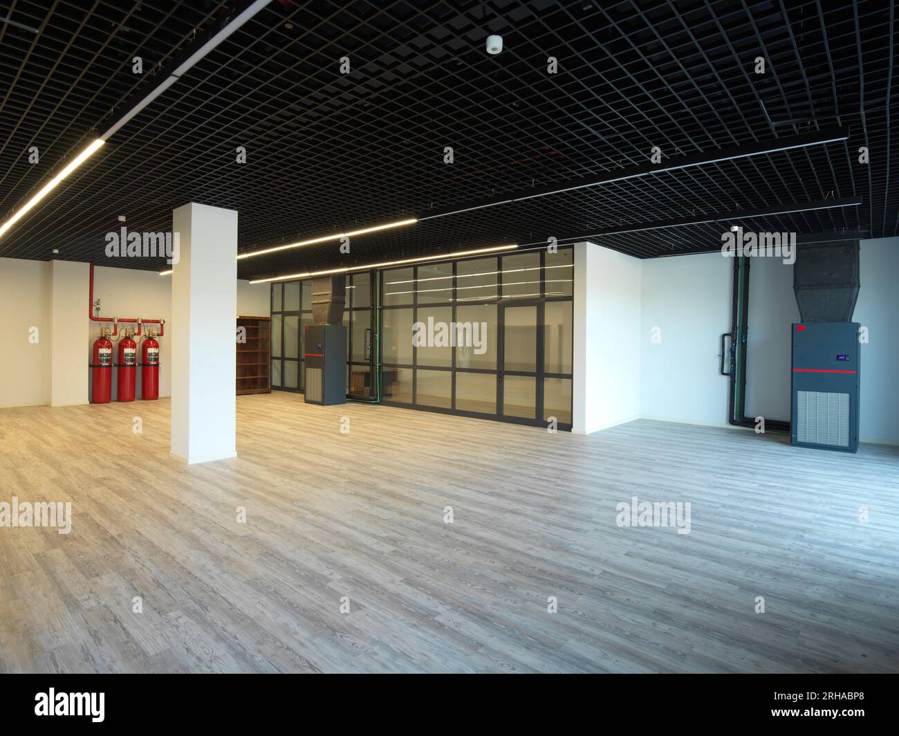 empty hall. photoshoot of the interior of a corporate building ...