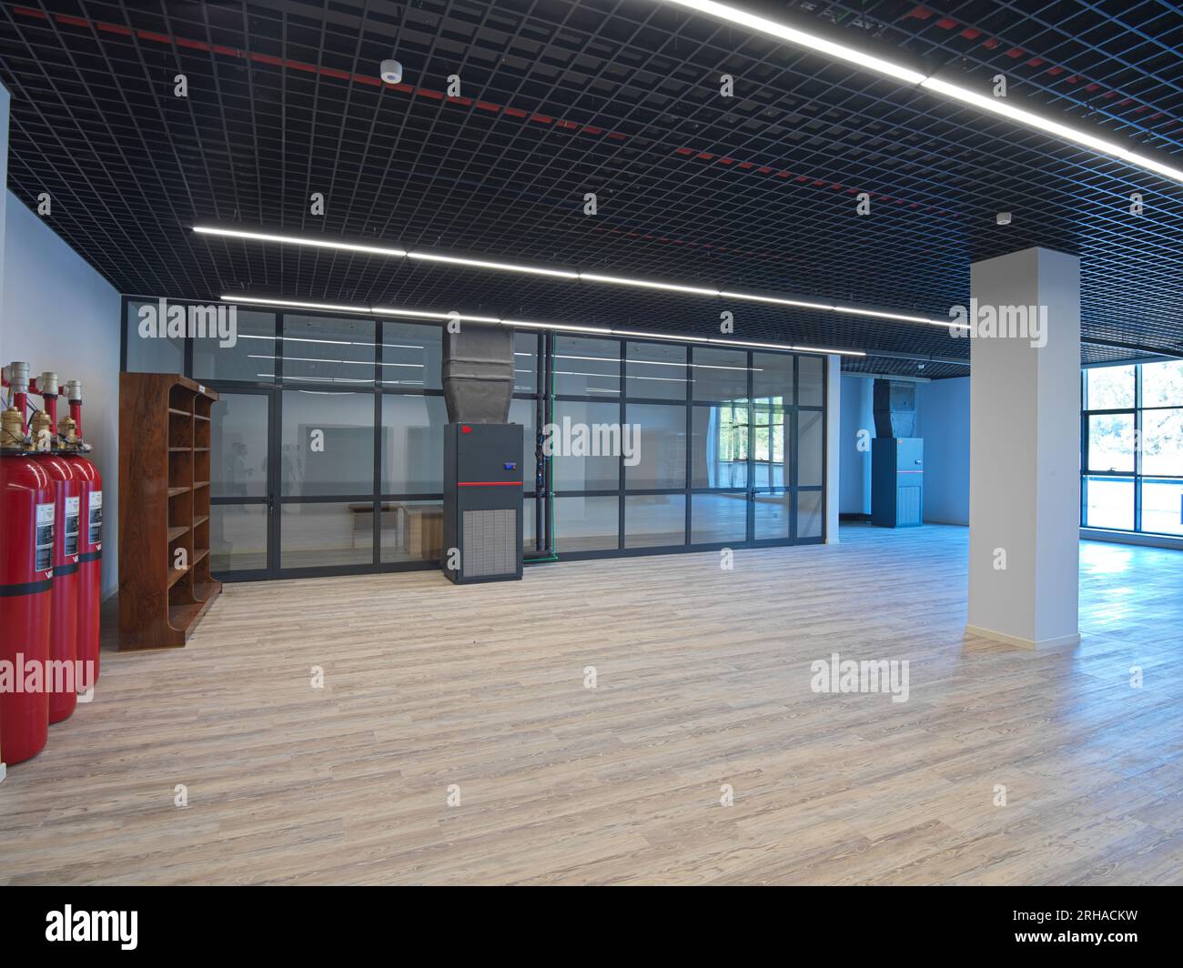 empty hall. photoshoot of the interior of a corporate building ...