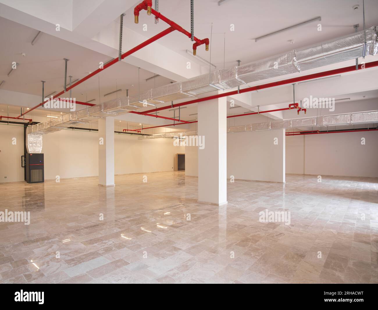 empty hall. photoshoot of the interior of a corporate building ...