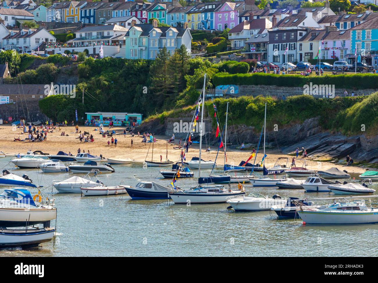 New quay ceredigion west wales hi-res stock photography and images - Alamy