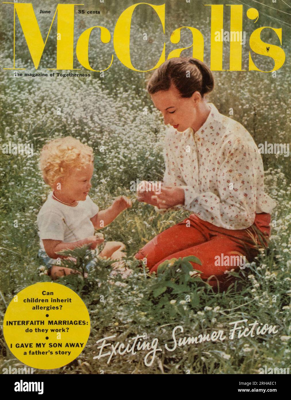 1950s magazine cover hi-res stock photography and images - Alamy