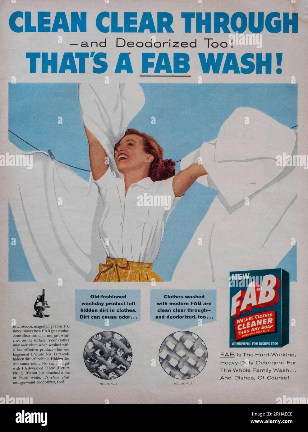 Vintage June 1957 "McCall's" magazine issue Advert, USA Stock Photo - Alamy