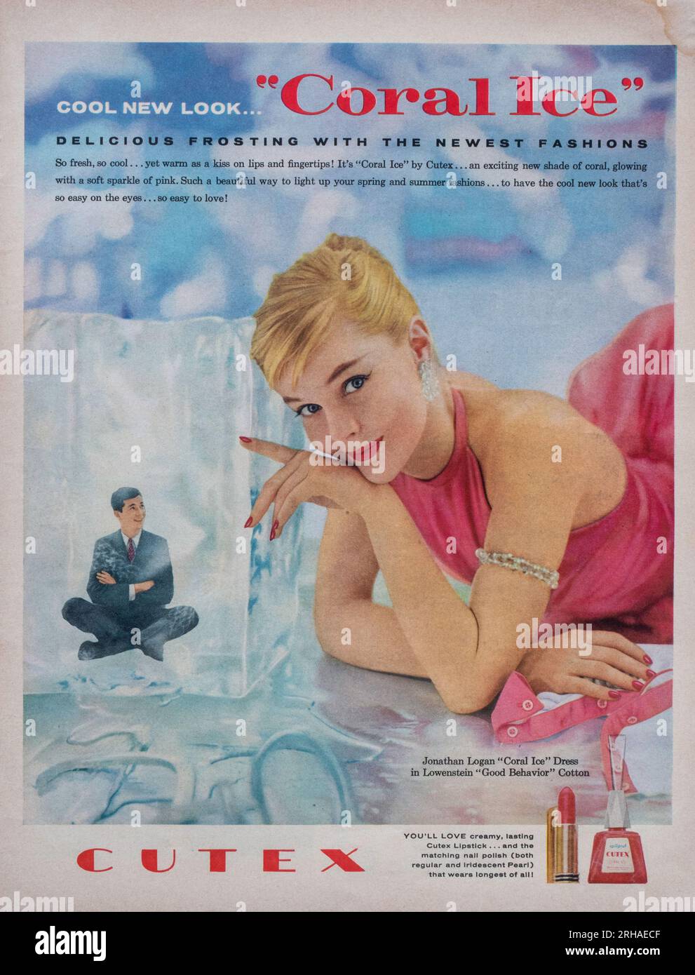 Vintage June 1957 "McCall's" magazine issue Advert, USA Stock Photo - Alamy