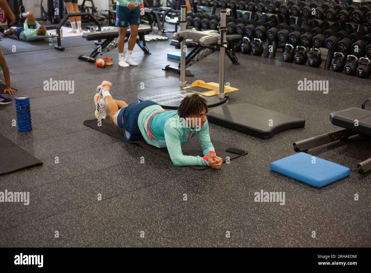 Training at barnfield training ground tuesday 15th august 2023 s hi-res ...