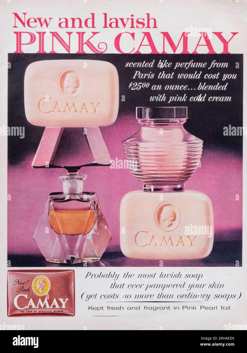 Vintage June 1957 "McCall's" magazine issue Advert, USA Stock Photo - Alamy