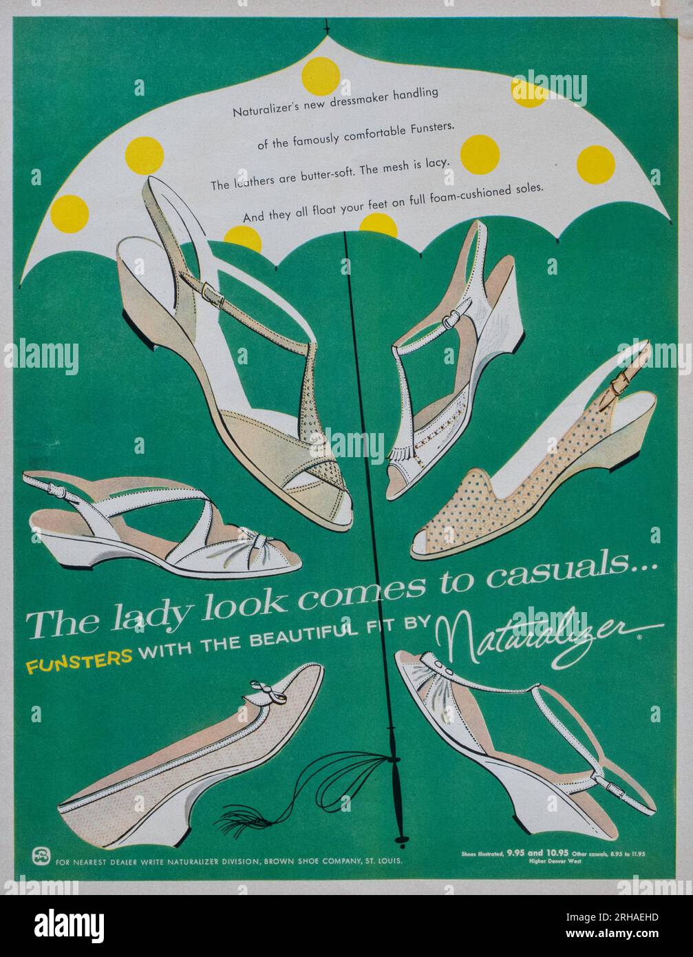 Vintage June 1957 "McCall's" magazine issue Advert, USA Stock Photo - Alamy