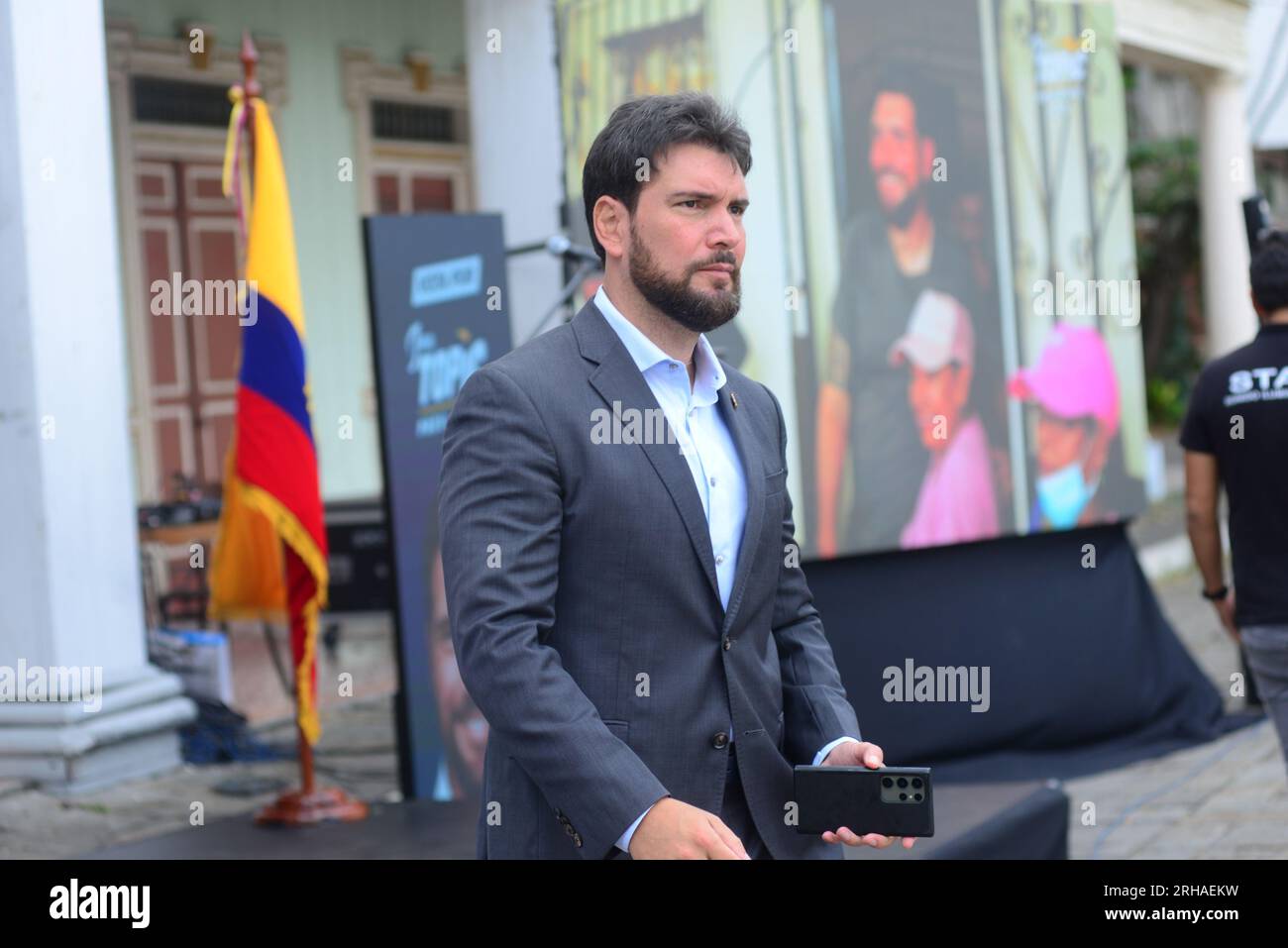 Guayaquil, Ecuador. 15th Aug, 2023. (INT) Press Conference with Jan ...