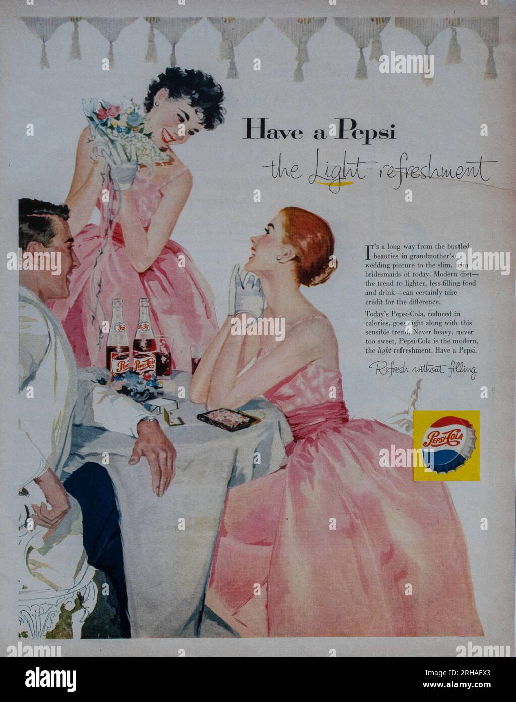 Vintage June 1957 "McCall's" magazine issue Advert, USA Stock Photo - Alamy