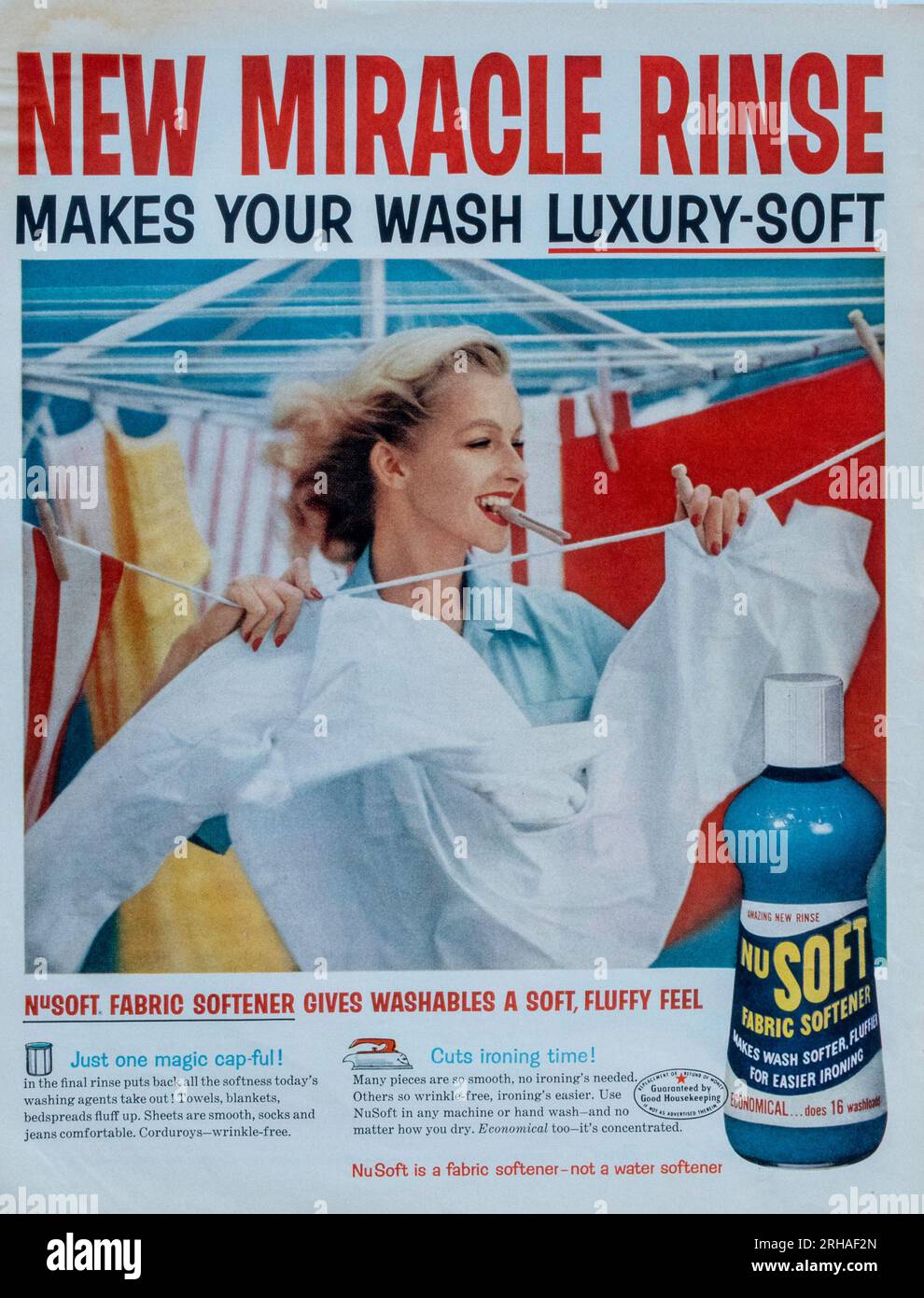 Vintage June 1957 "McCall's" magazine issue Advert, USA Stock Photo - Alamy