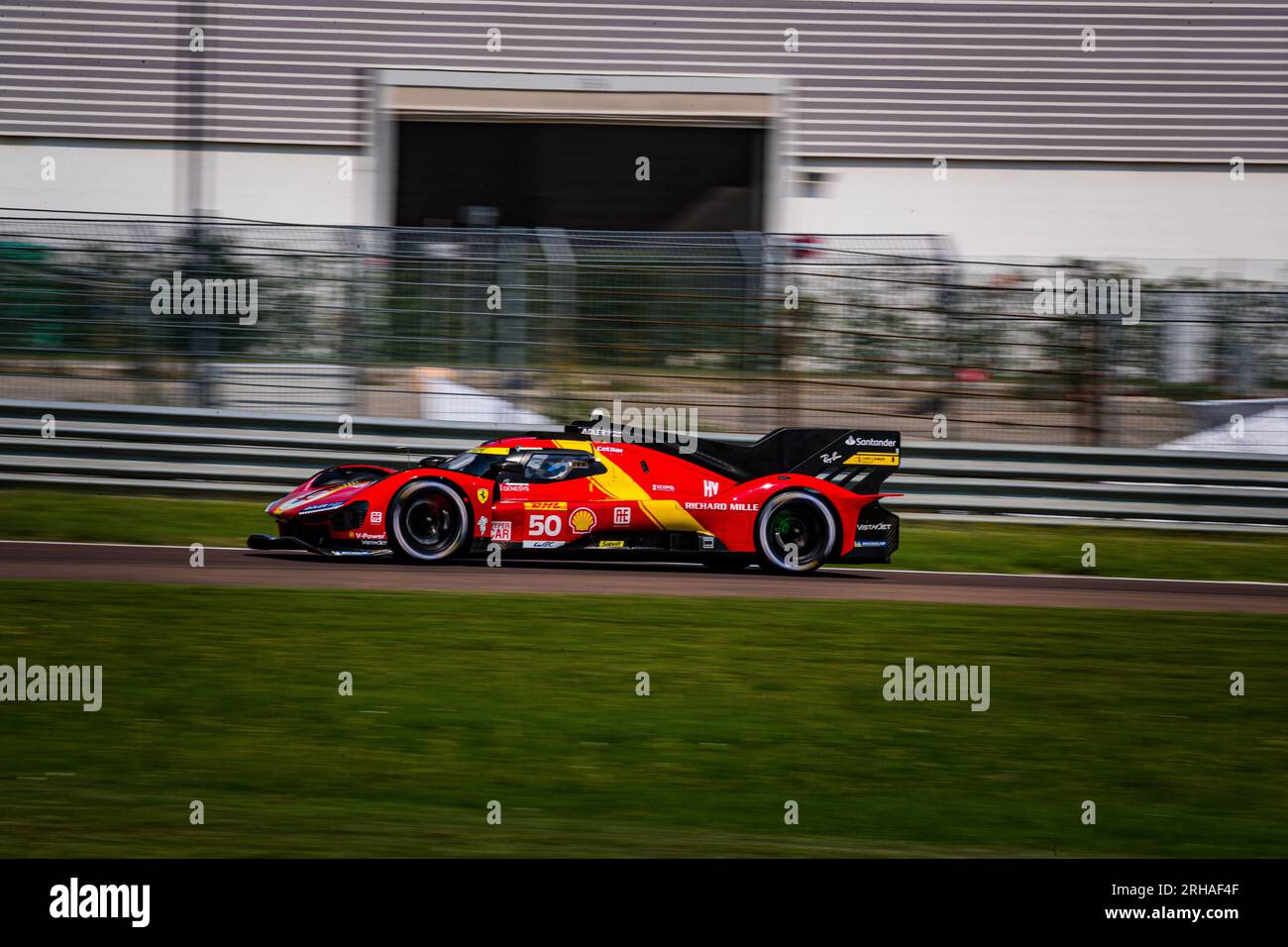 #50 Ferrari 499P WEC testing in Fiorano on the 27 June 2023 Stock Photo ...