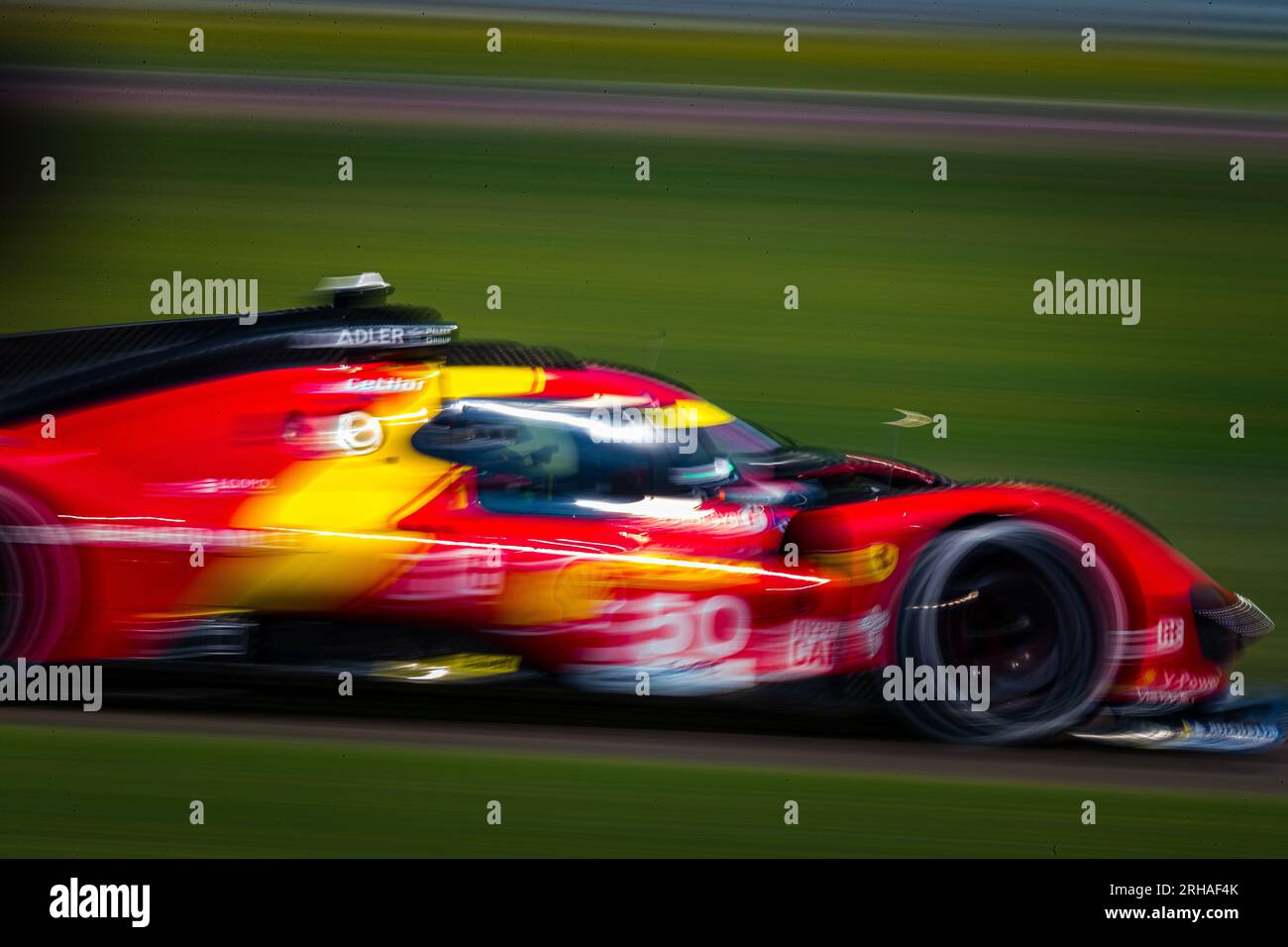 #50 Ferrari 499P WEC testing in Fiorano on the 27 June 2023 Stock Photo ...