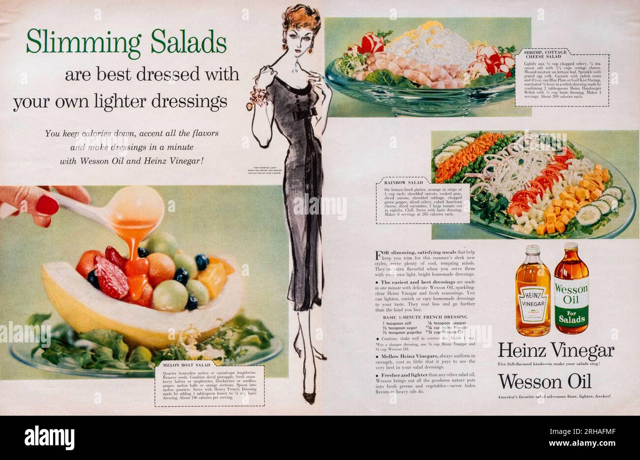 Vintage June 1957 "McCall's" magazine issue Advert, USA Stock Photo - Alamy