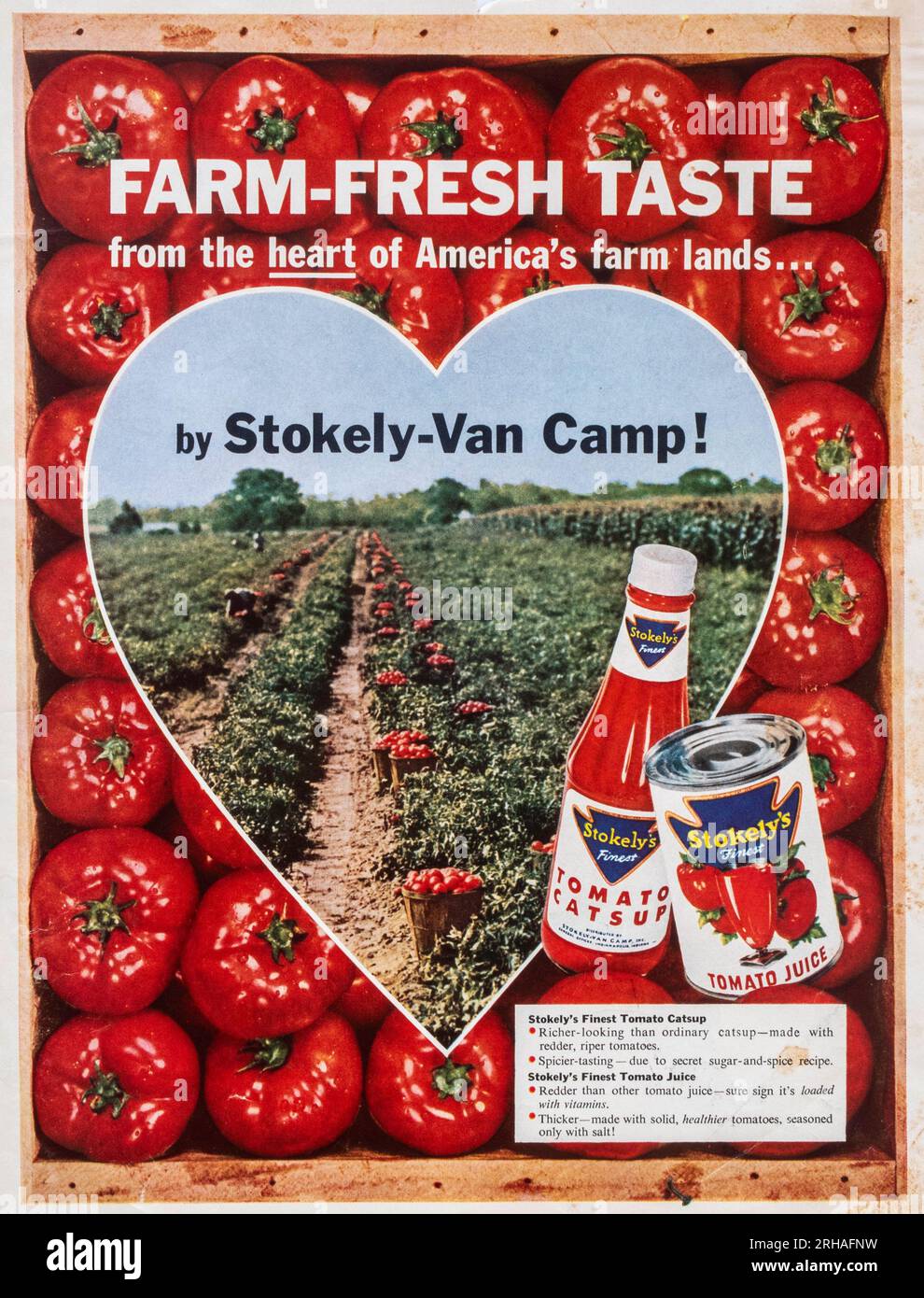 Vintage June 1957 "McCall's" magazine issue Advert, USA Stock Photo - Alamy