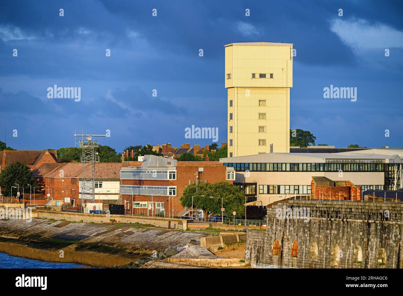 The Submarine Escape Training Tower (SETT) at the former submarine base ...