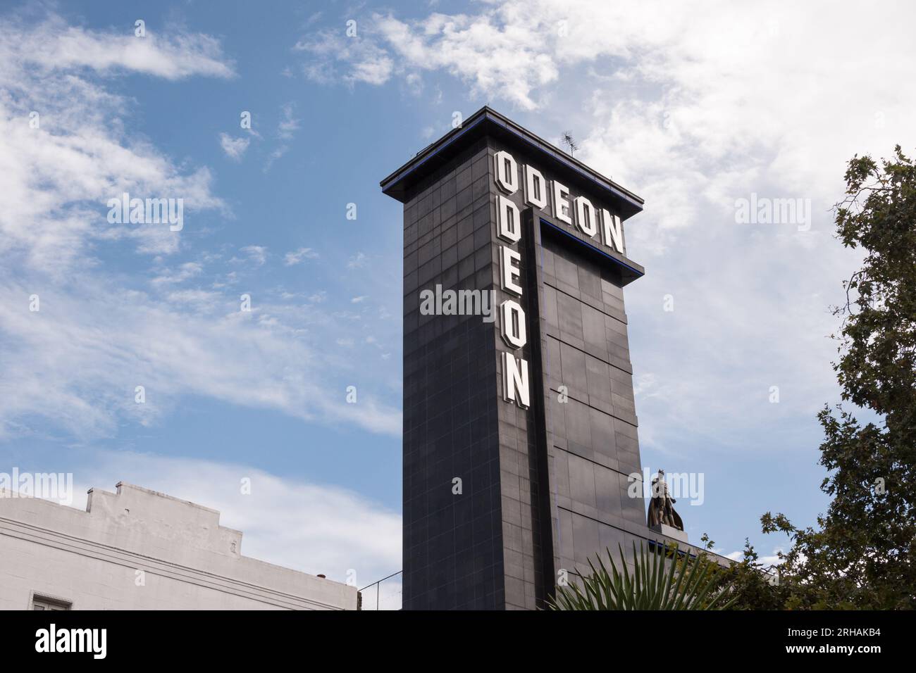 The tower of ODEON Luxe, Leicester Square, London, WC2, England, UK ...