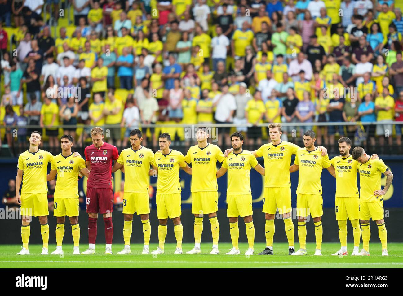 Villarreal CF team group during the La Liga match between Villarreal CF ...