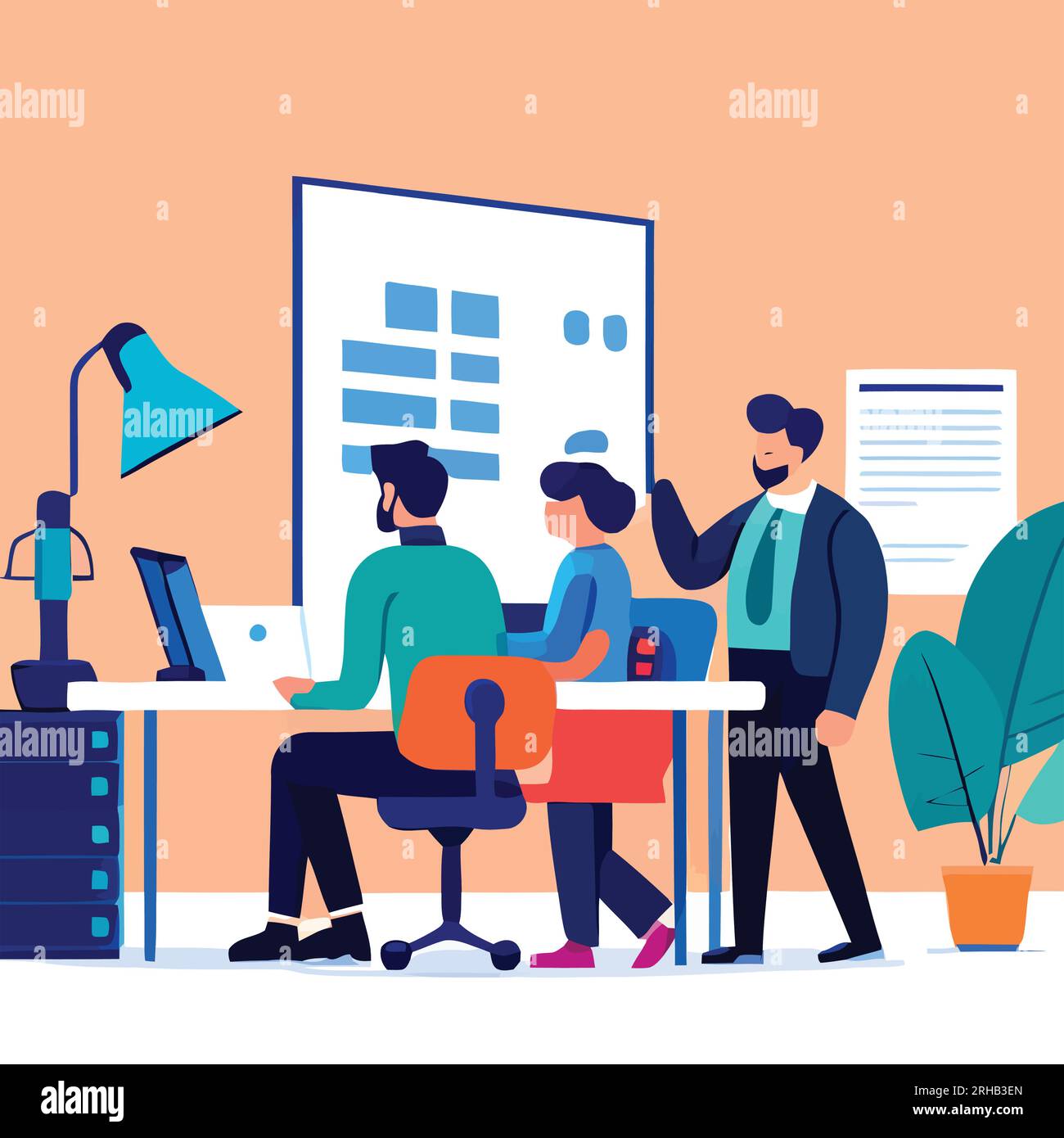 Business brainstorming vector art Stock Vector Image & Art - Alamy
