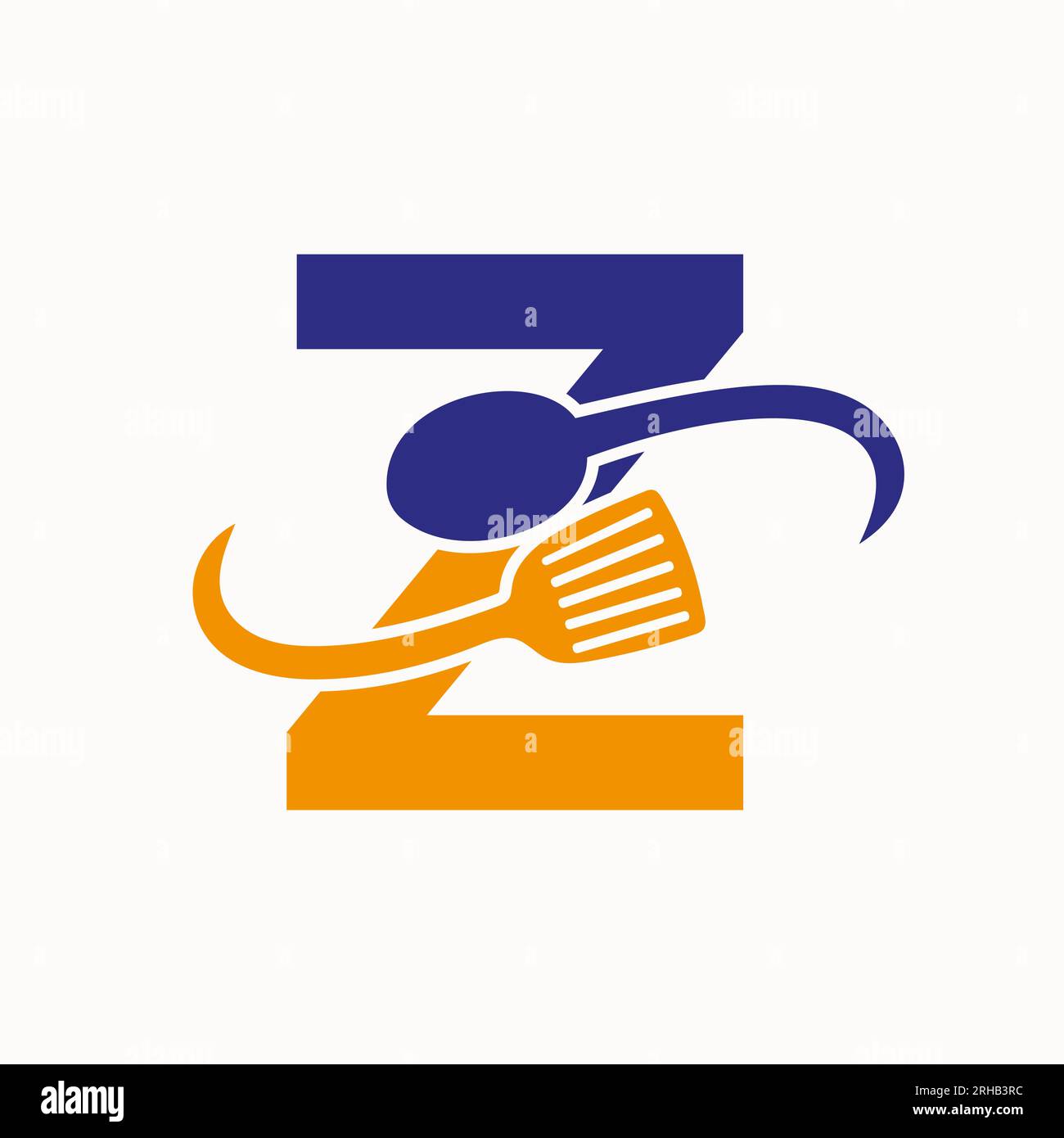 Z food logo hi-res stock photography and images - Alamy