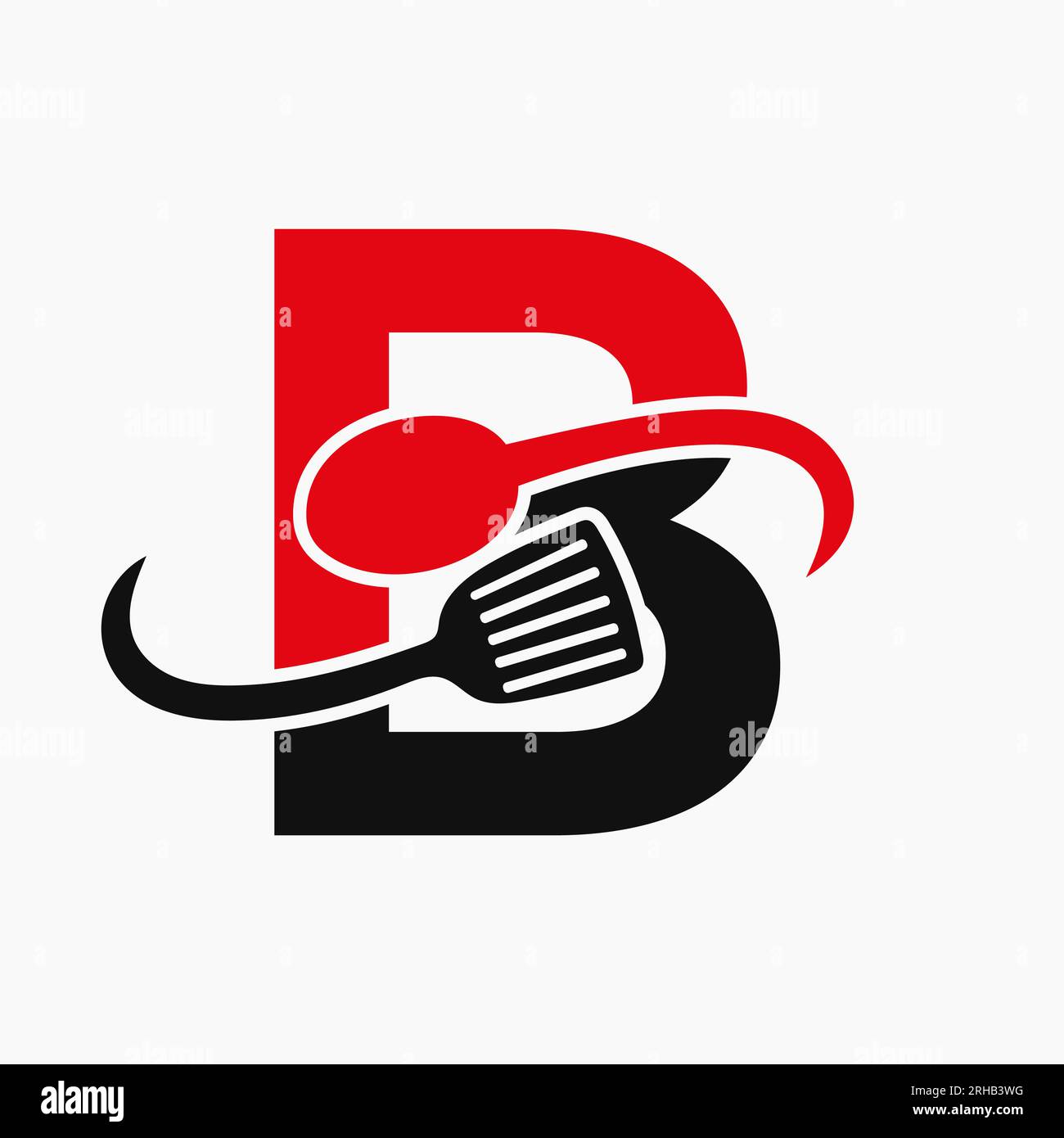 B restaurant logo hi-res stock photography and images - Alamy