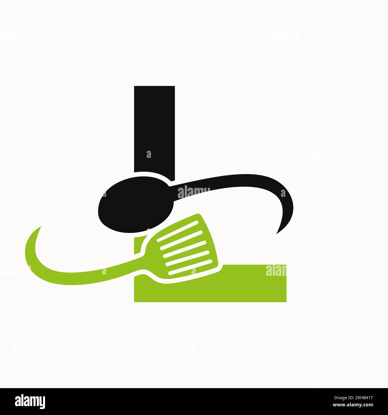 L spatula Stock Vector Images - Alamy