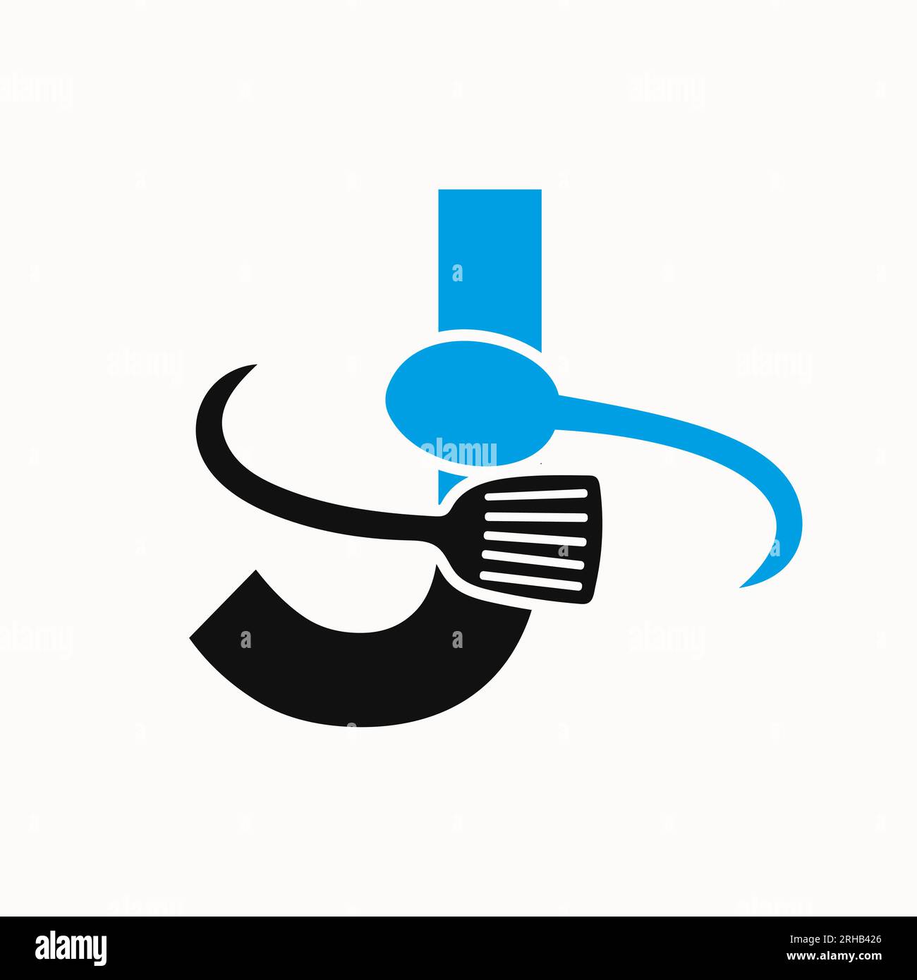 J spoon Stock Vector Images - Alamy