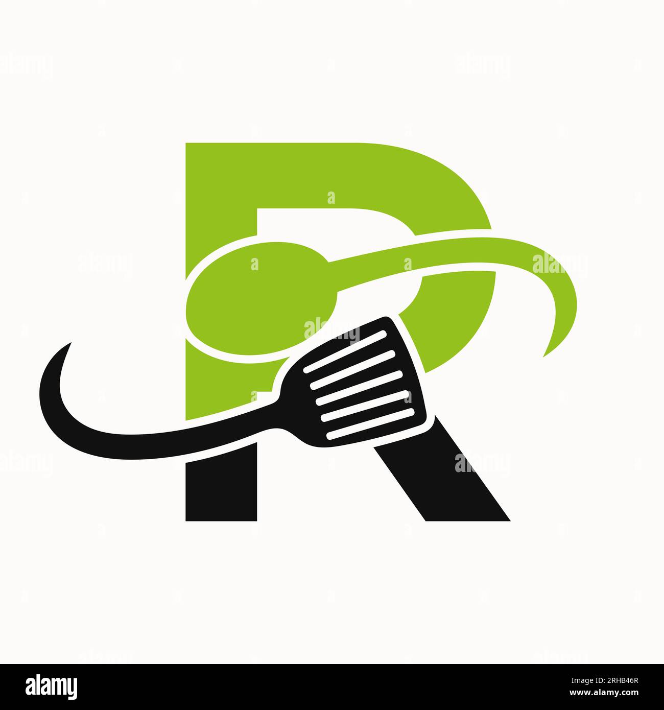 R restaurant logo Stock Vector Images - Alamy