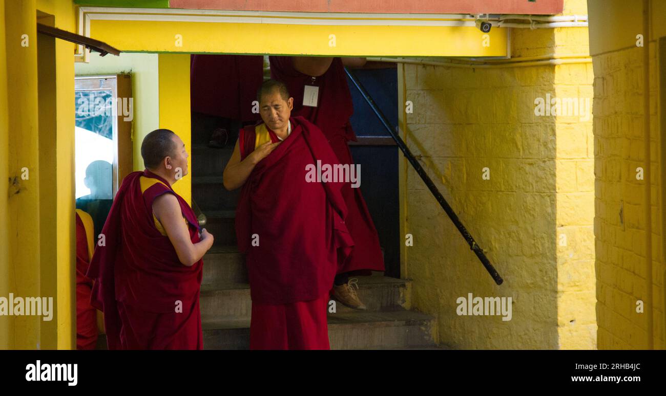 Buddhist monks residence hi-res stock photography and images - Alamy
