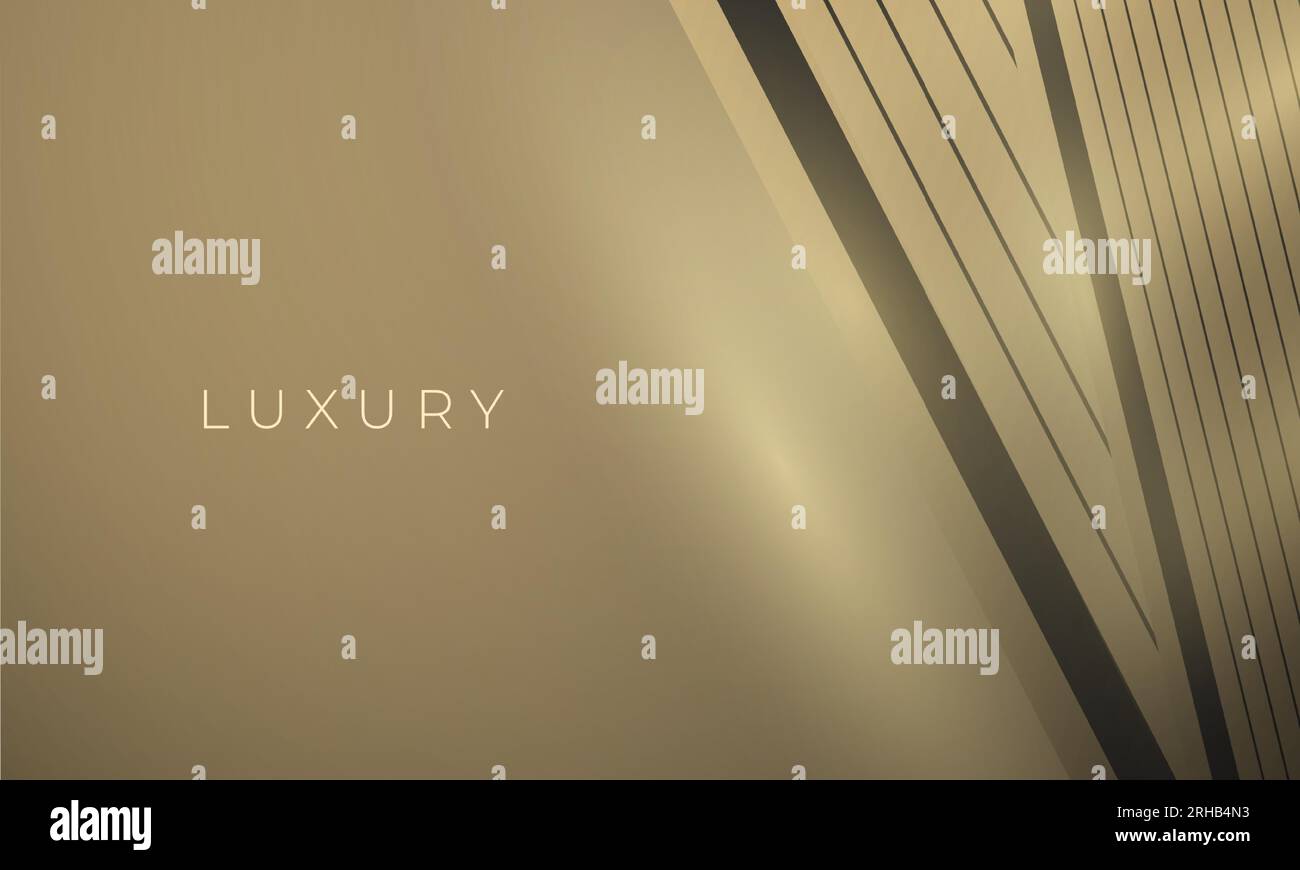 Abstract luxury golden background with brown and gold stripes. Web ...
