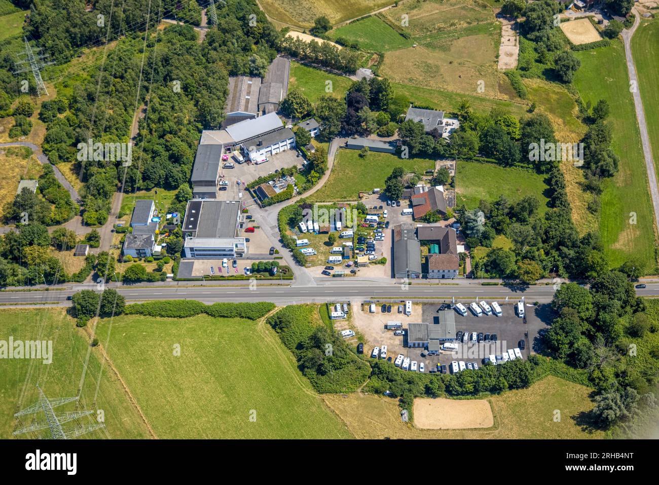 Erzweg industrial park hi-res stock photography and images - Alamy