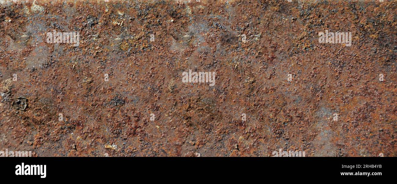 Rusty and worn metal layer with spilled paint Stock Photo - Alamy