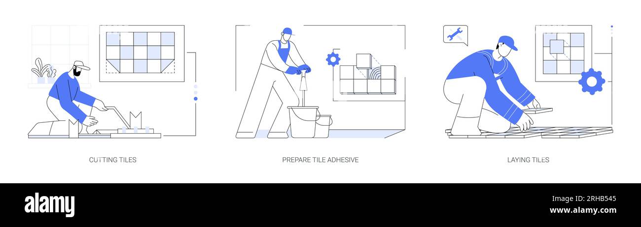 Tile Adhesive Vector