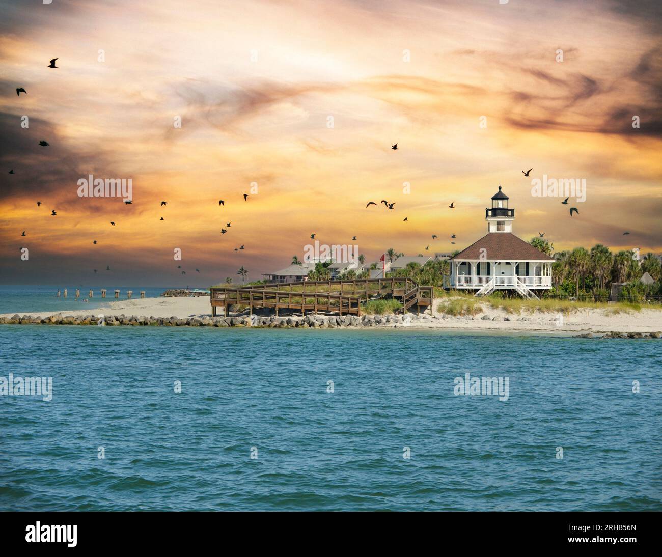 Port Boca Grande Lighthouse, Gasparilla Island State Park, Florida ...