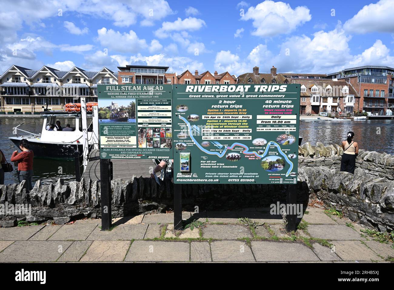Windsor is a town on the River Thames in southeast England, just west ...