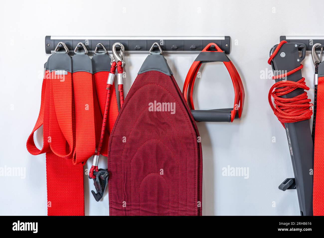 Red cord slings for therapeutic exercises and neuromuscular activation ...