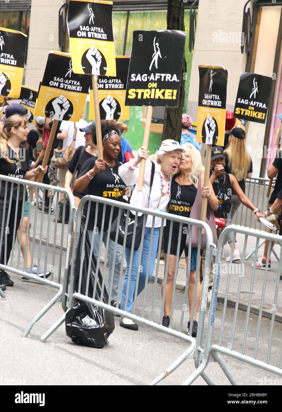 New York City, USA. 15th Aug, 2023. Ilene Kristen and Marilyn Chris ...