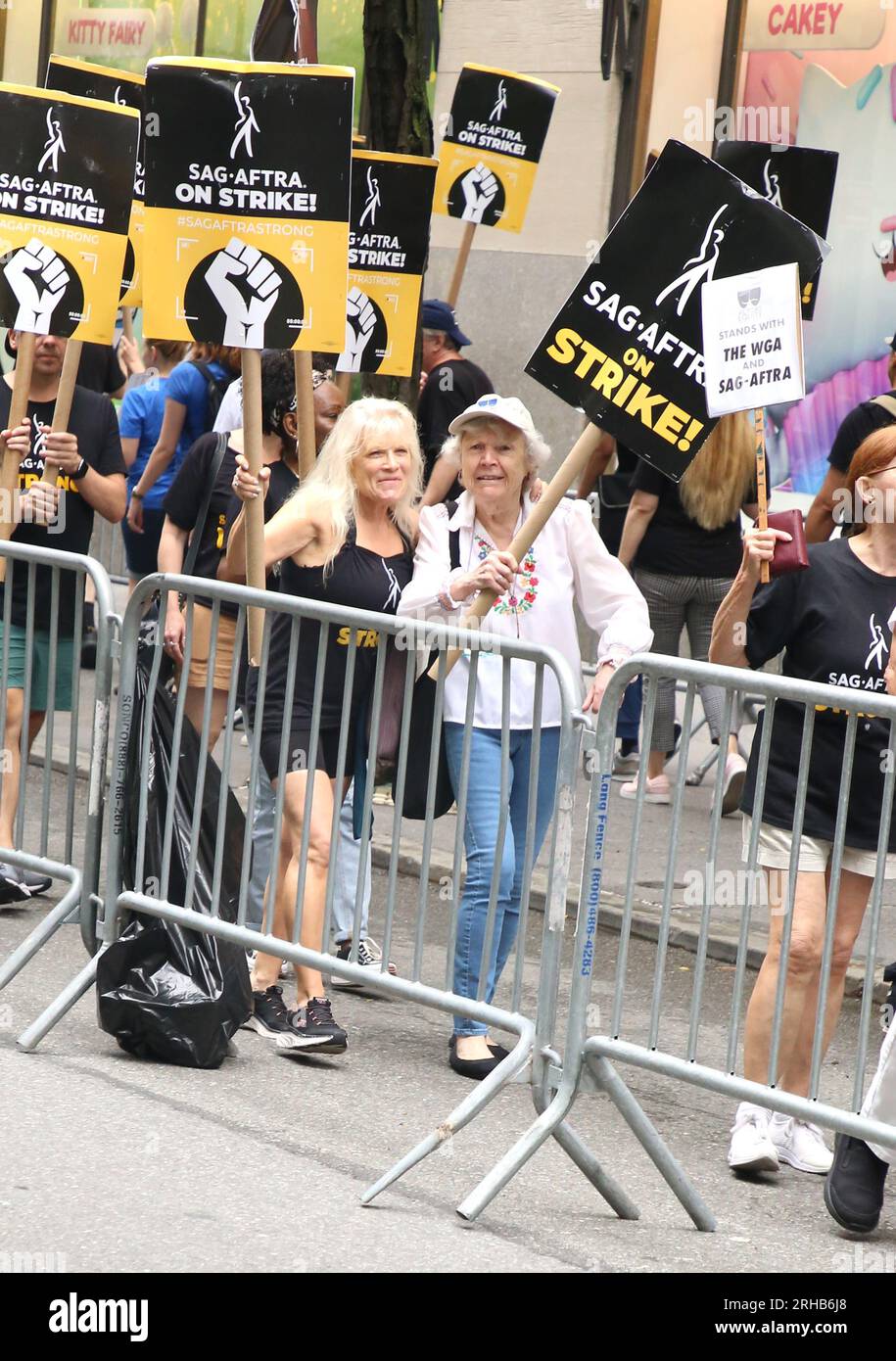 New York City, USA. 15th Aug, 2023. Ilene Kristen and Marilyn Chris ...