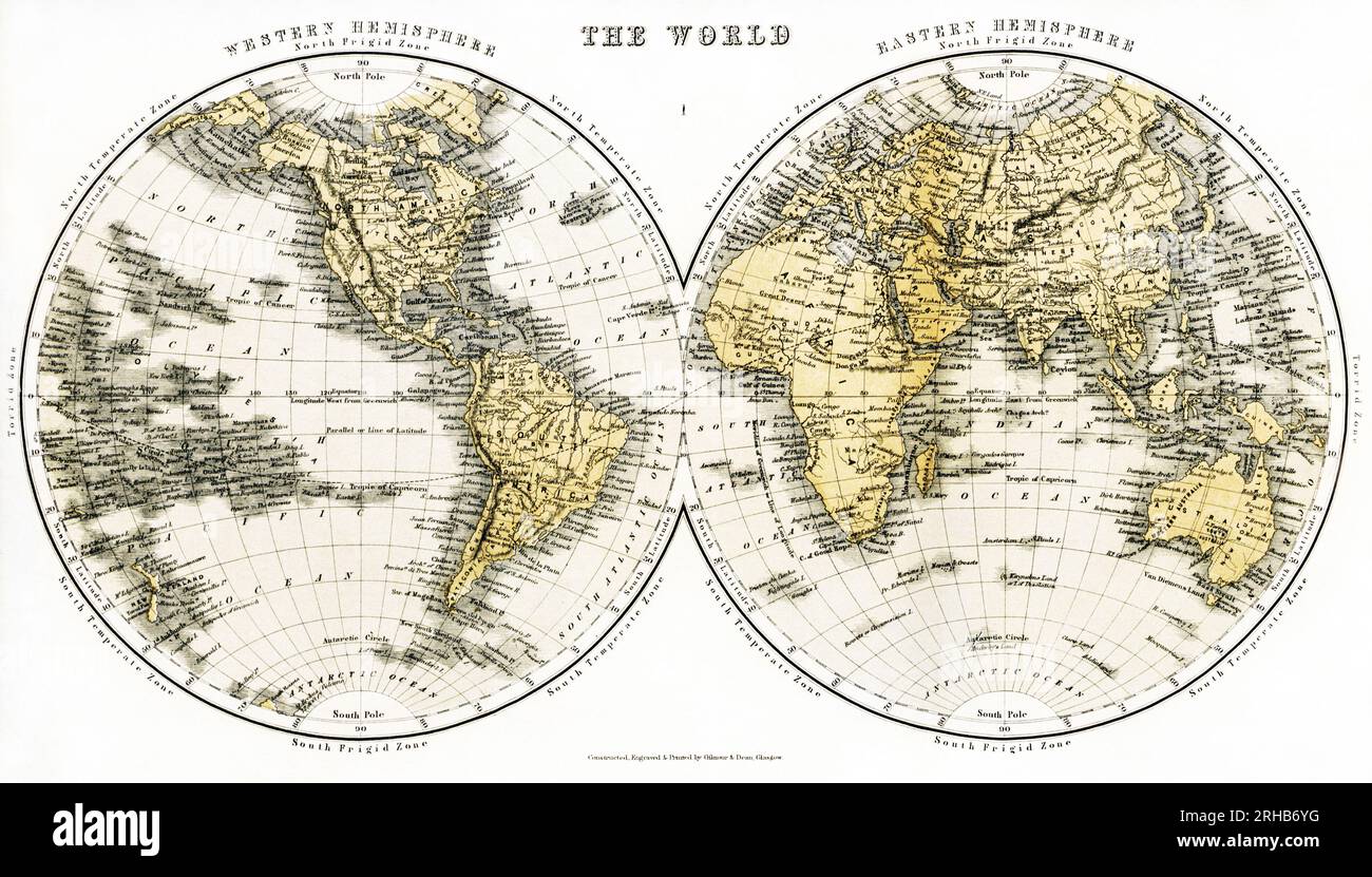 World map general world map hi-res stock photography and images - Alamy