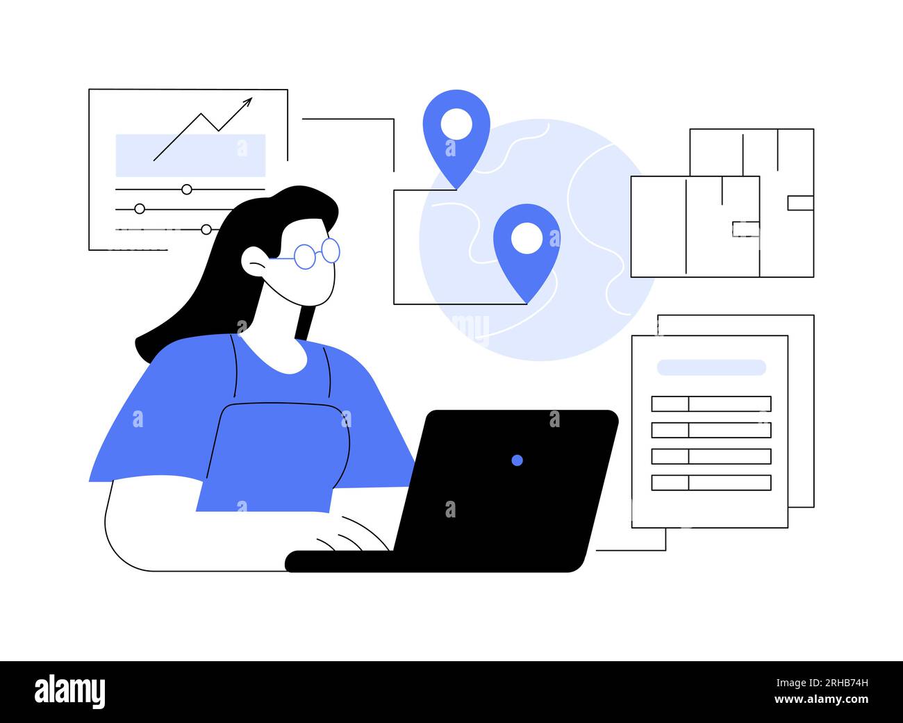 Ex Declaration Abstract Concept Vector Illustration Stock Vector Image And Art Alamy