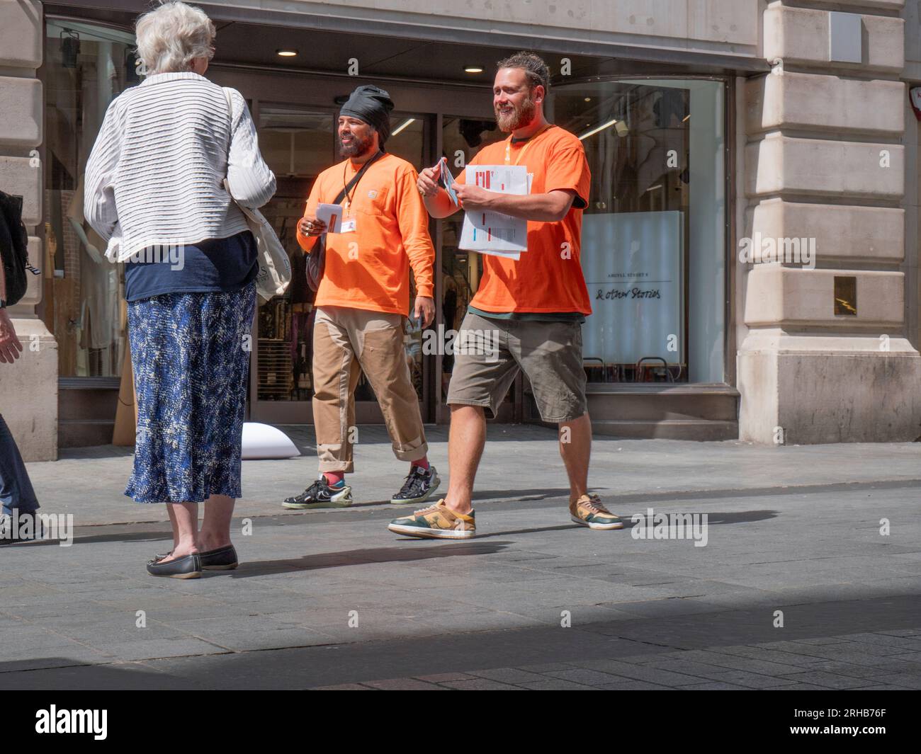face to face chugger, Street Charity Collector, collecting in Central ...