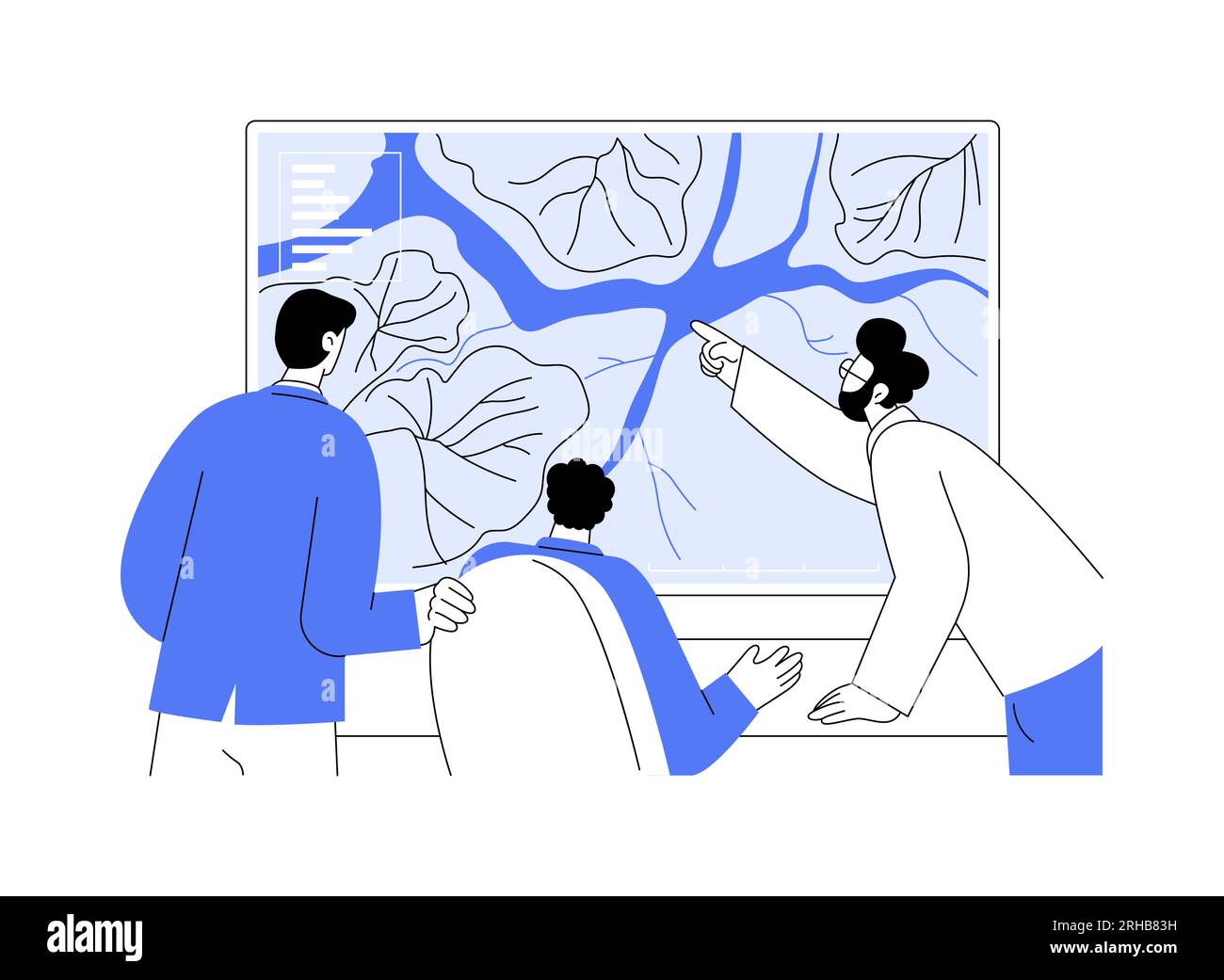 Remote sensing abstract concept vector illustration Stock Vector Image ...