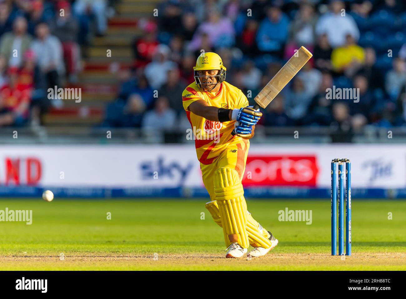Sophia Gardens, Cardiff, UK. 14th Aug, 2023. The Hundred Mens Cricket ...