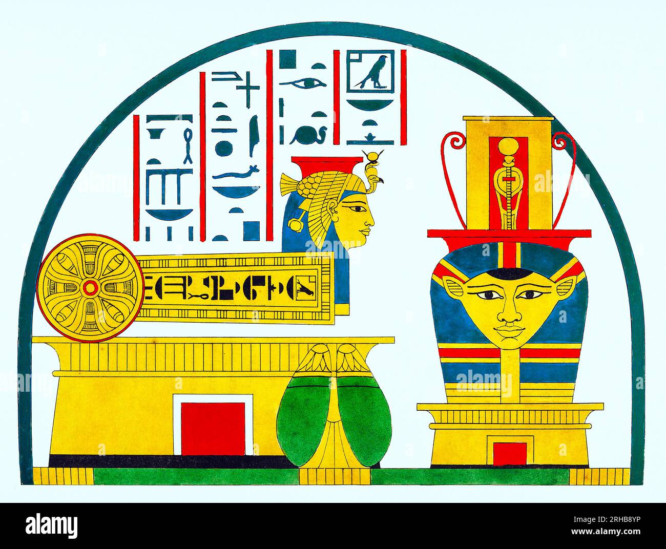 Egyptian emblems hi-res stock photography and images - Alamy